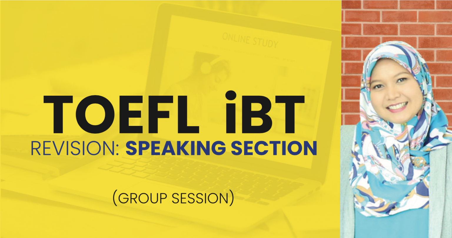 TOEFL iBT REVISION (Speaking Section) | Eilmou